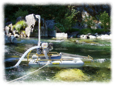 Keene 4" Mini Jet Flare Dredge with P180| A&B Prospecting