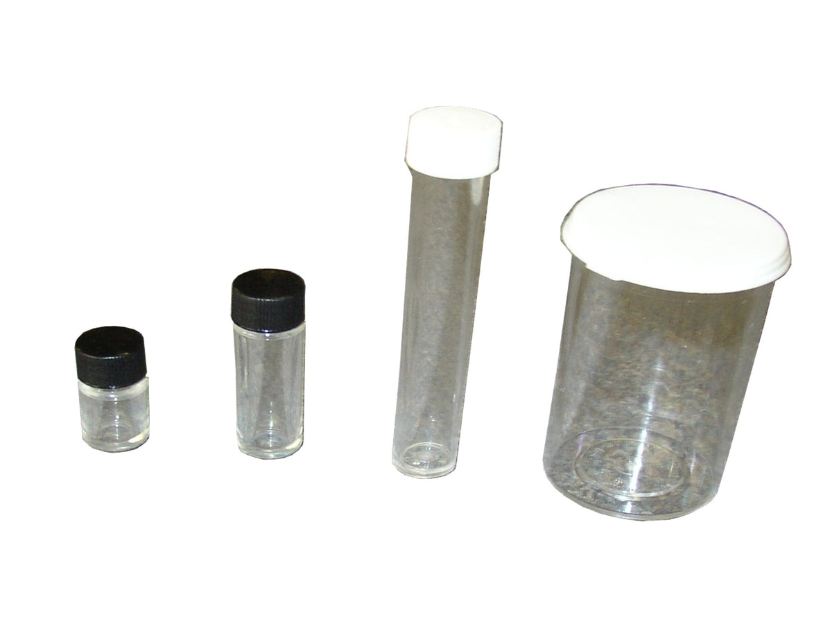 Plastic Vials| A&B Prospecting